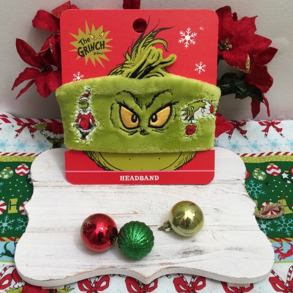 Grinch Hair Accessories - Etsy