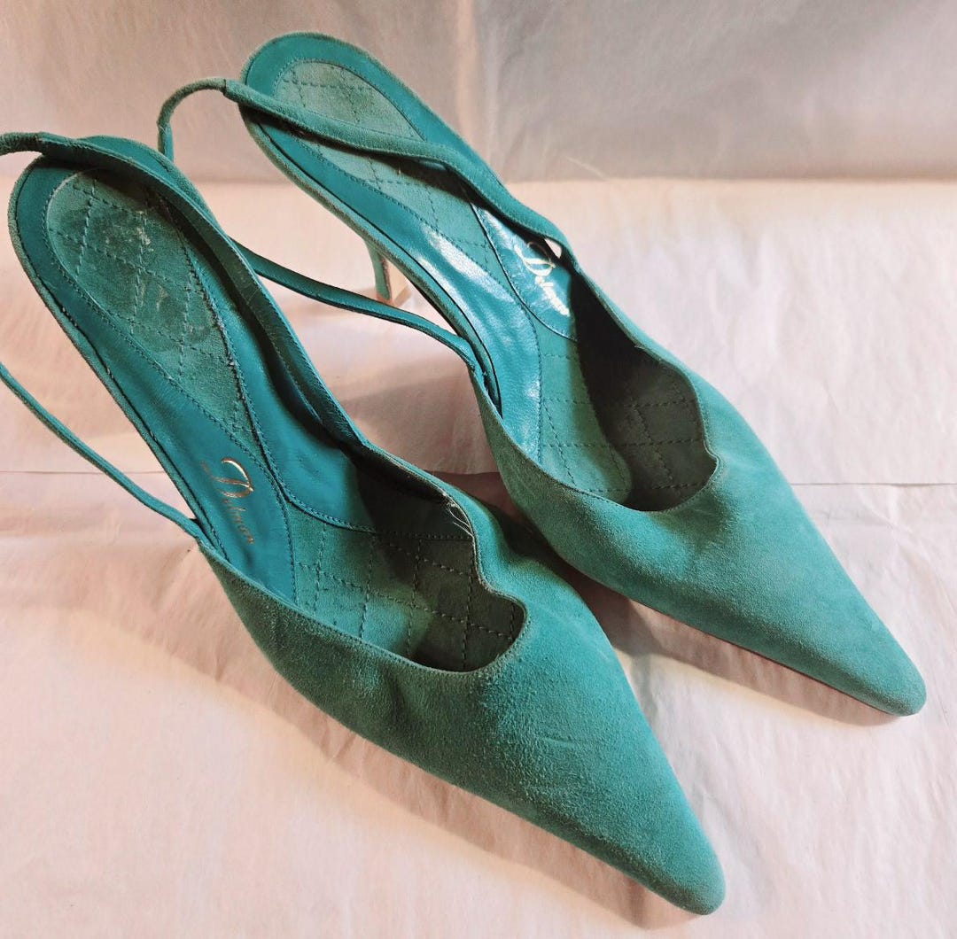 Vintage Delman Slingback Pumps - Etsy