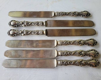 Silver Plate / R Wallace / 1835 / Master Butter Knife / Serving Spoon ...