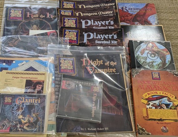 Vintage TSR AD&D Mystara Setting Bundle - Etsy