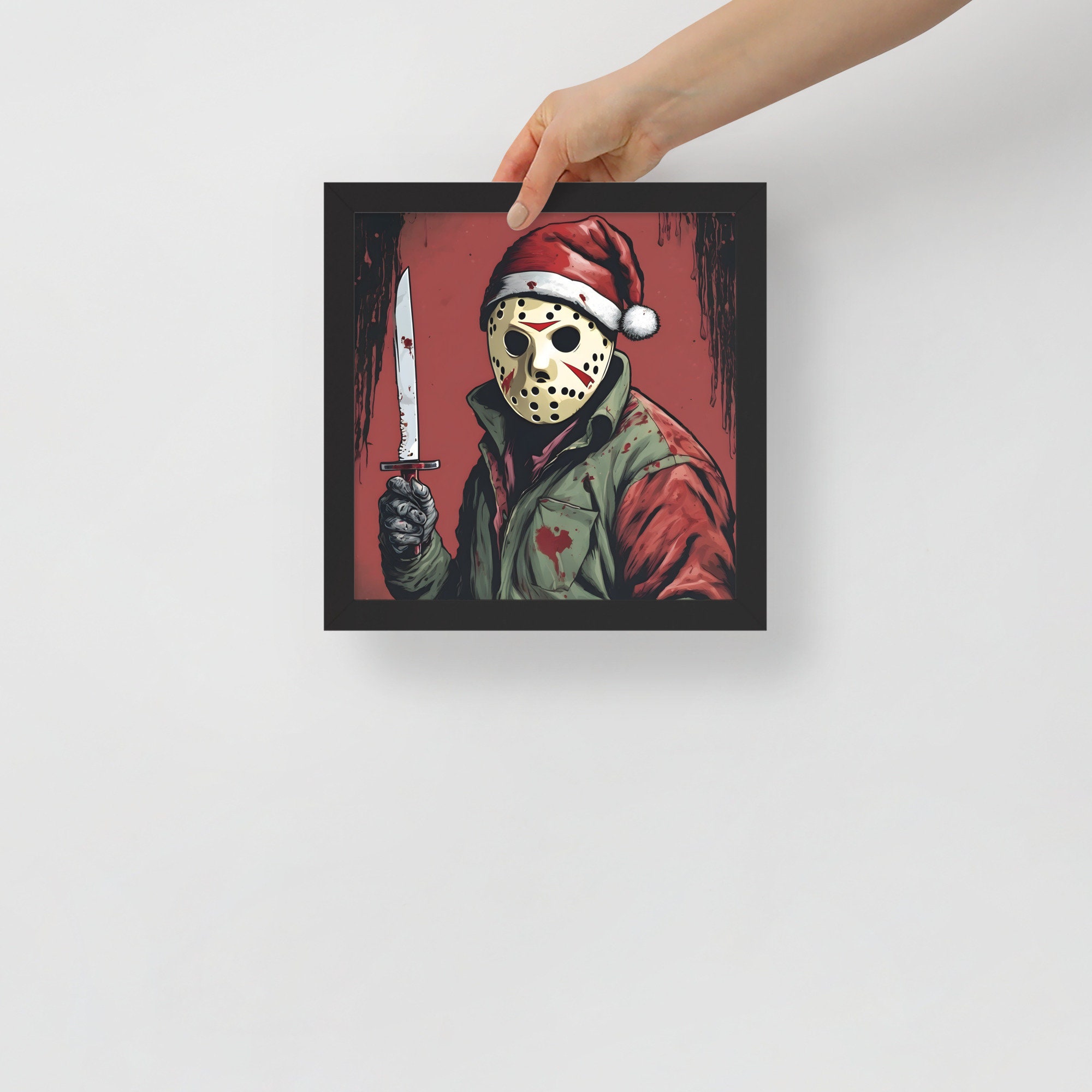 Jason Voorhees Christmas Santa Horror - Etsy