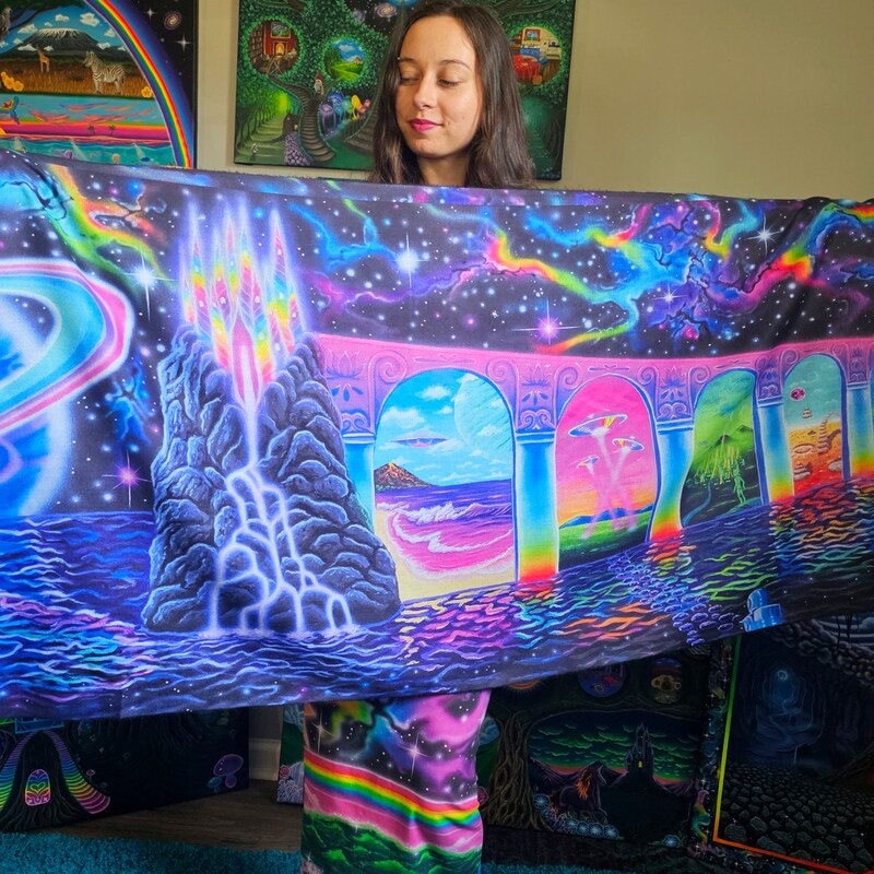 Rave Pashmina - Etsy