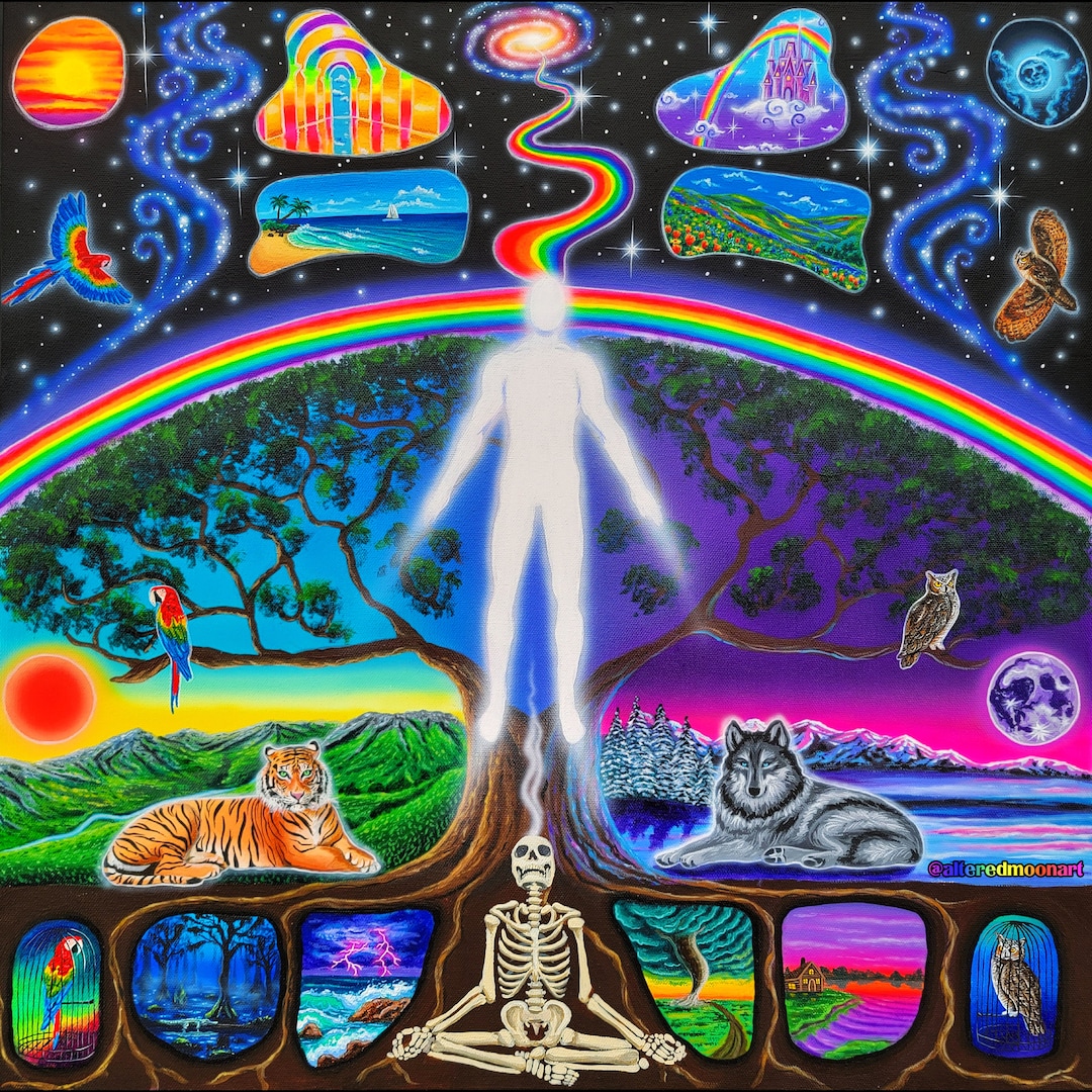 Art Print of Soul Ascension- Spiritual Awakening, Third Eye ...