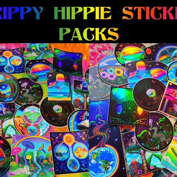 Trippy Sticker - Etsy