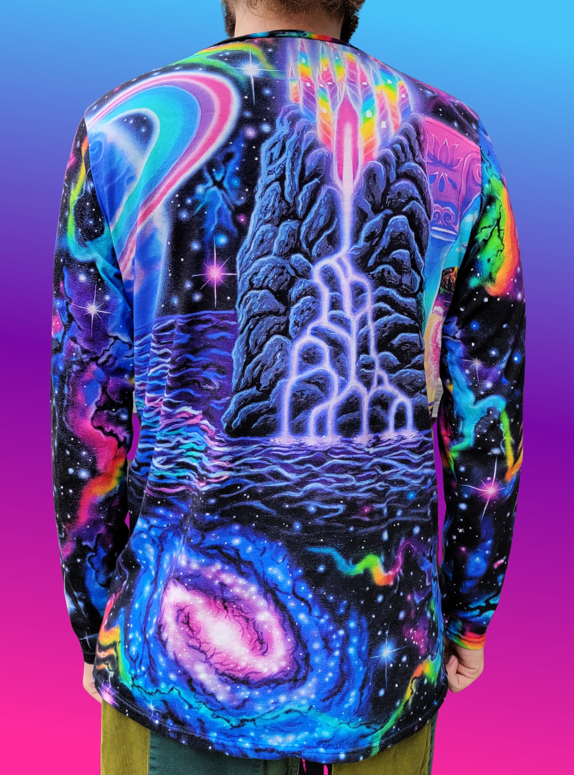 UFO Alien T-shirt: Galaxy Trippy Psychedelic Rave Clothing - Etsy