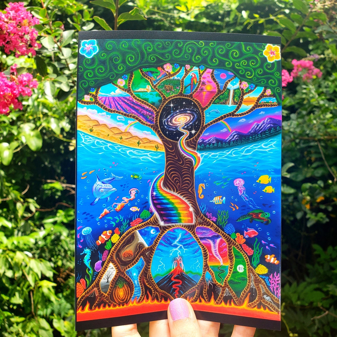 Art Print of Psychedelic Spiritual Visionary Surreal Trippy - Etsy