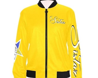 Order of Eastern Star // OES // Eastern Star // OES Bomber Jacket Blue ...