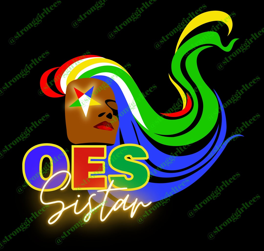 OES Sistar of Beauty Clipart Transparent OES Sistar Digital File - Etsy