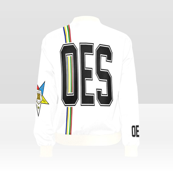 Order of Eastern Star OES Eastern Star Pure Light Bomber - Etsy