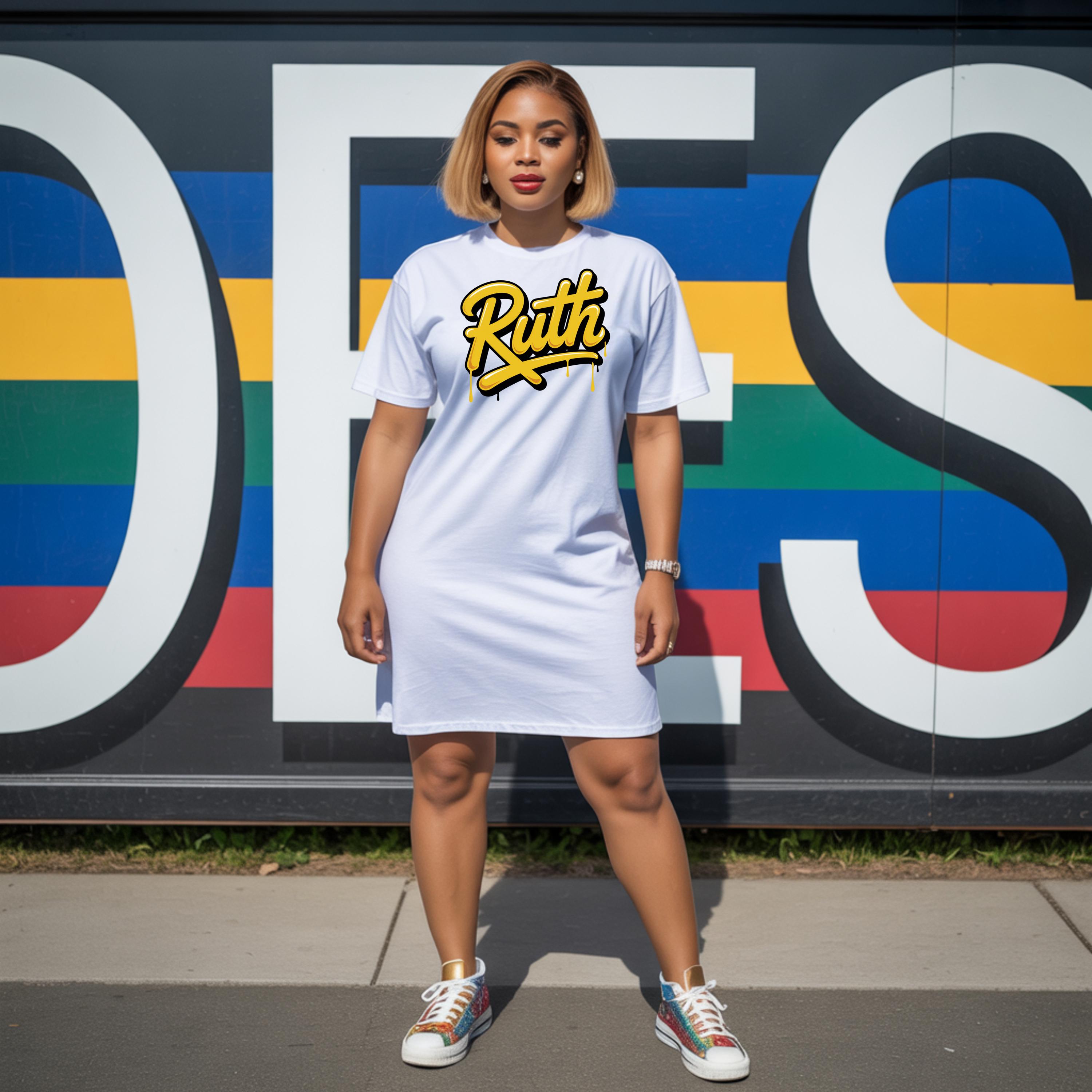 OES Graffiti T-shirt Dress: Eastern Star Sisterhood Graphic Tee - Etsy