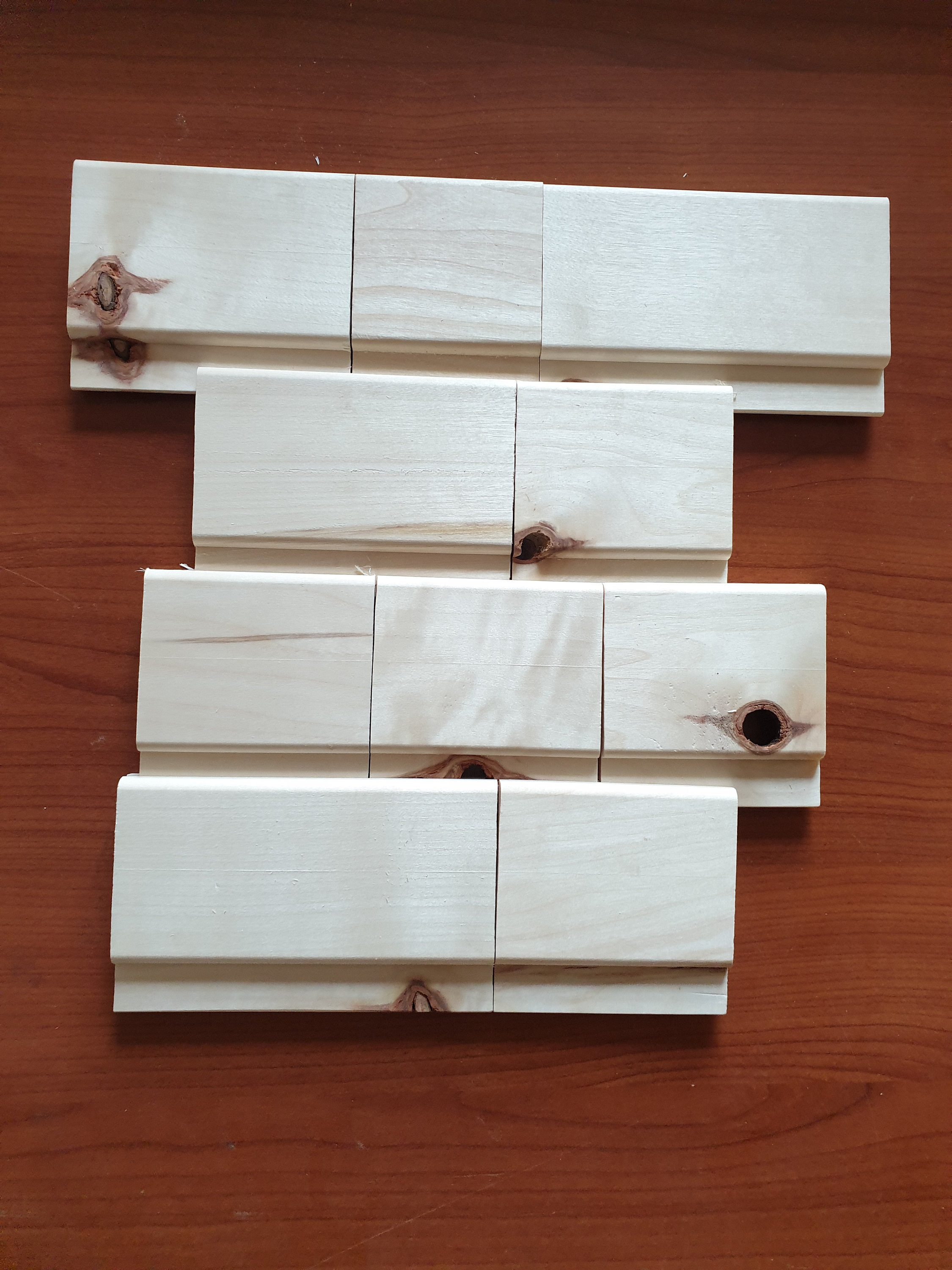 Aspen/ Black Alder Wood Pieces , Unfinished Wood Blocks for Wood Crafts ...