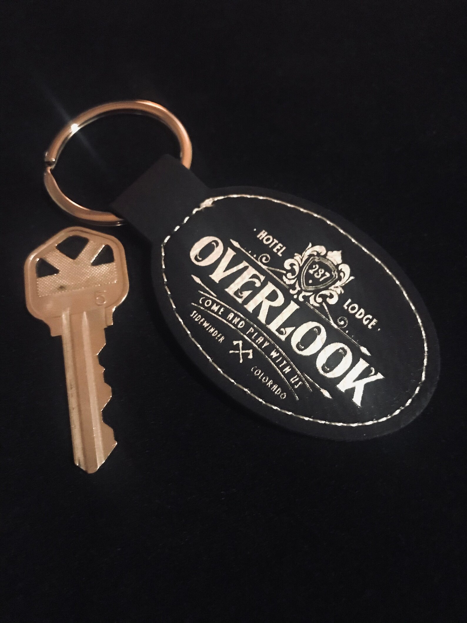 Overlook Hotel Keychain Halloween Keychain Laser Engraved - Etsy