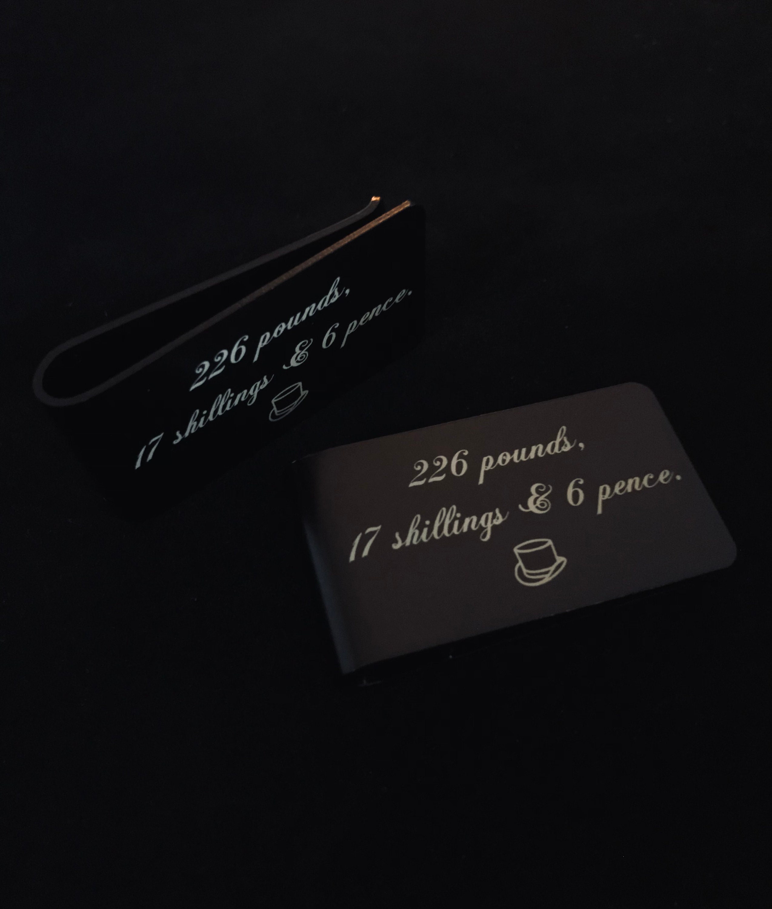 Anne Lister Gentleman Jack 226 Pounds, 17 Shillings & 6 Pence Laser ...