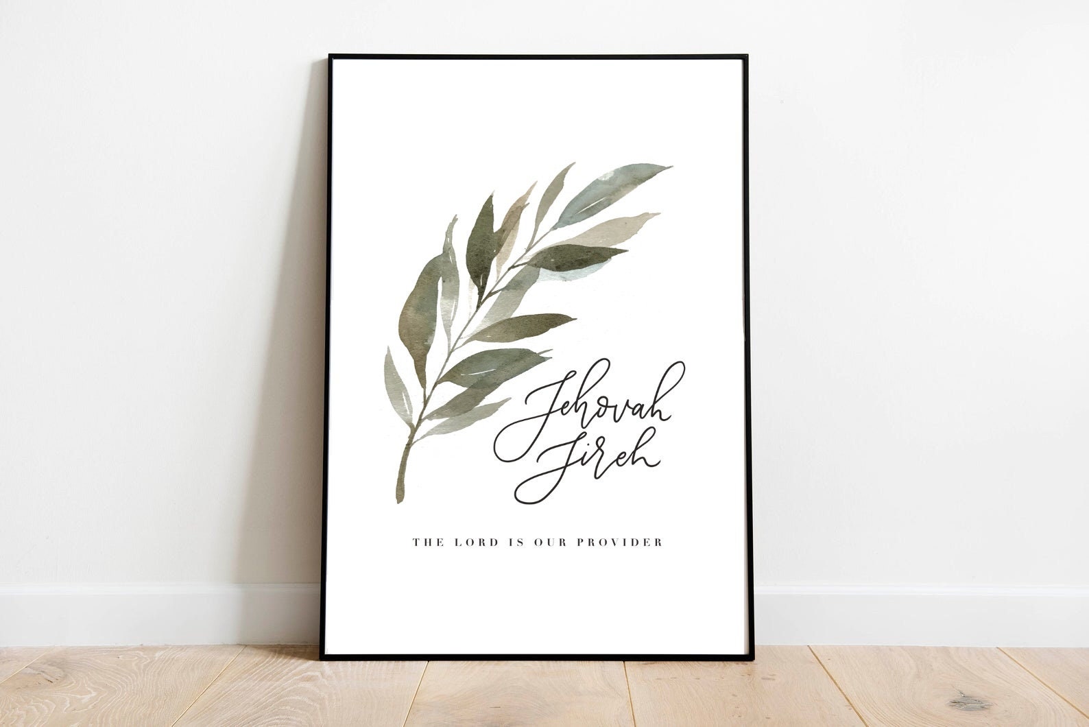 The Lord is Our Provider "jehovah Jireh" Isaiah 41:10 Digital Print ...