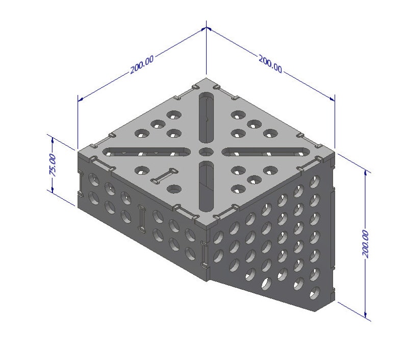 Welding Bench Table / Jig / Fixture 1750mm X 900mm Plans / DXF/ NESTING ...
