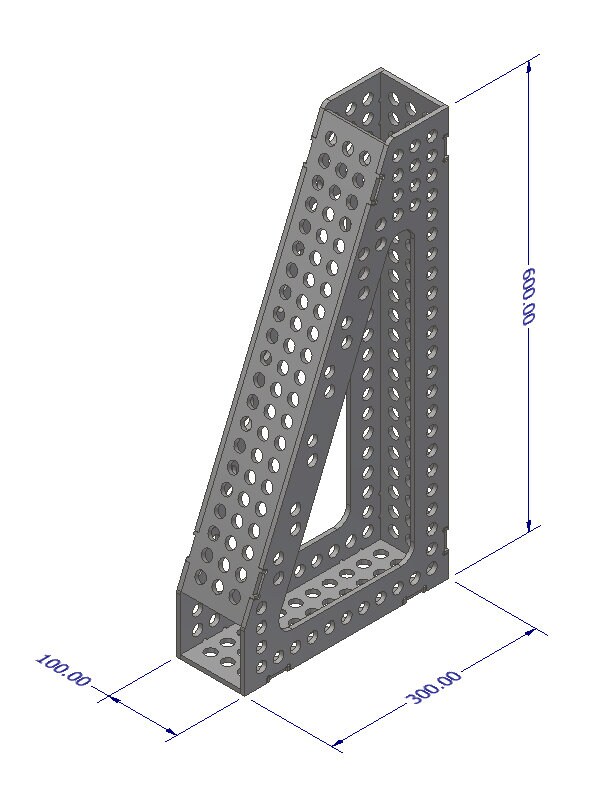 Welding Bench Table / Jig / Fixture 1750mm X 900mm Plans / DXF/ NESTING ...