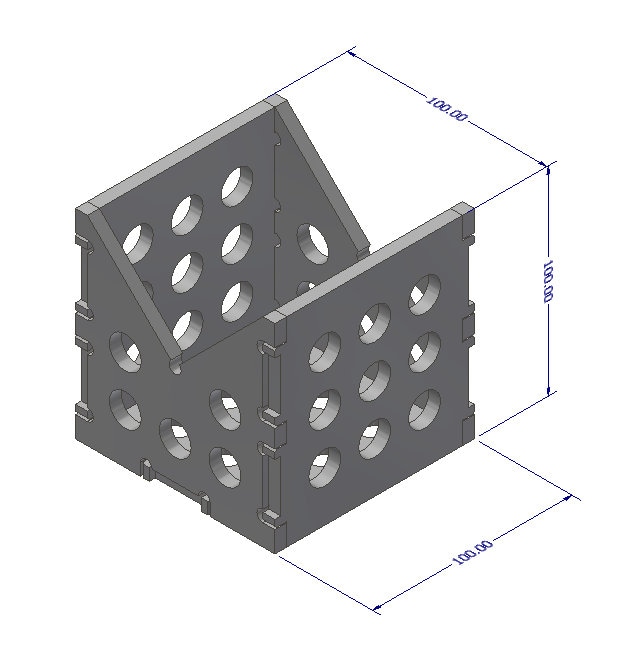 Welding Bench Table / Jig / Fixture 1750mm X 900mm Plans / DXF/ NESTING ...