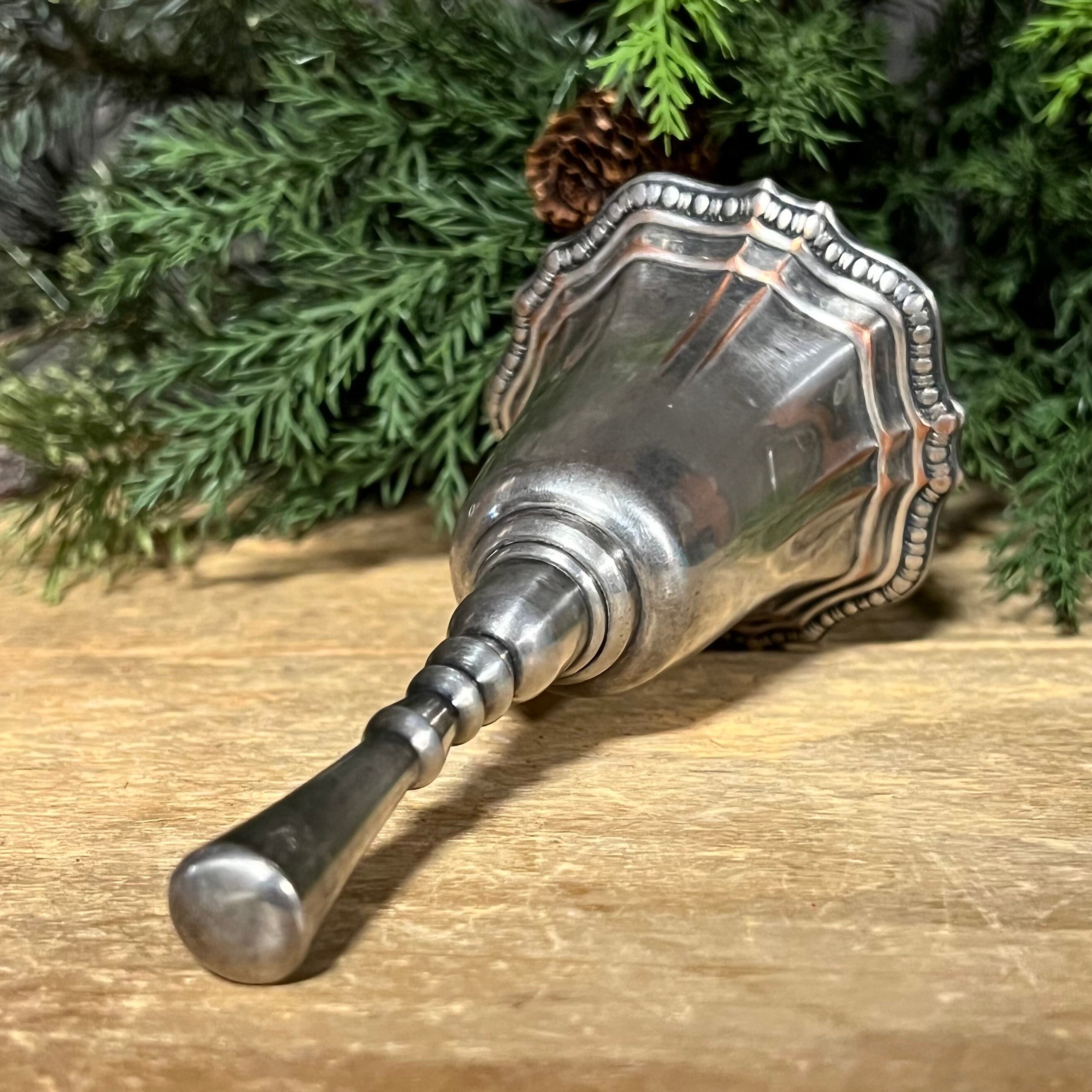 Vintage Avon Silver Plate Bell - Etsy