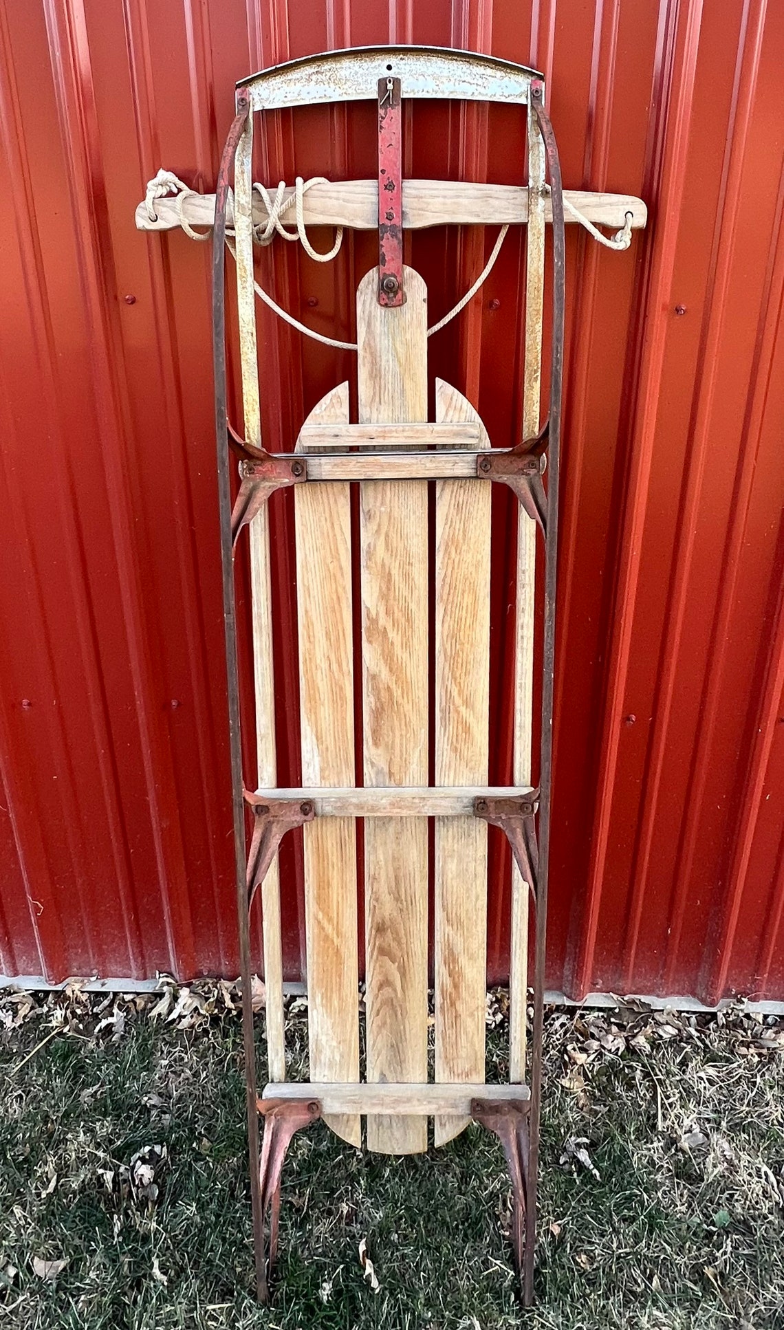 Rare Vintage True Temper Sno Surfer Wooden Sled Vintage - Etsy