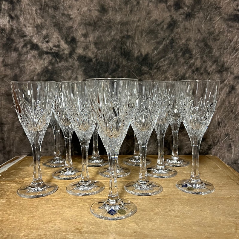 Crystal Stemware - Etsy