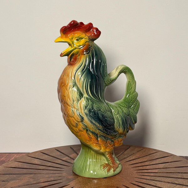 Rooster Pitcher - Etsy