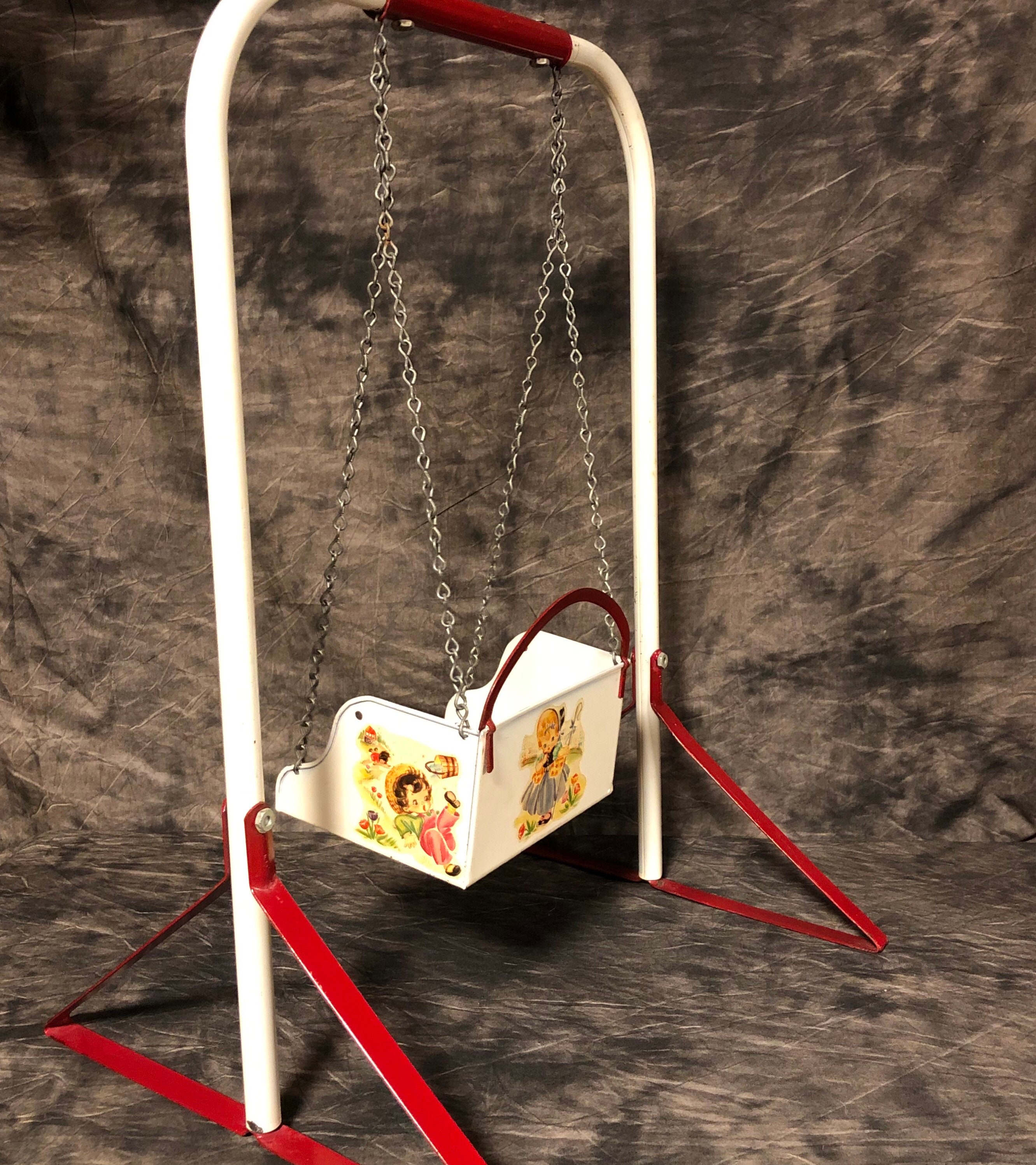 Vintage Doll Swing in Stand Vintage Baby Doll Furniture - Etsy