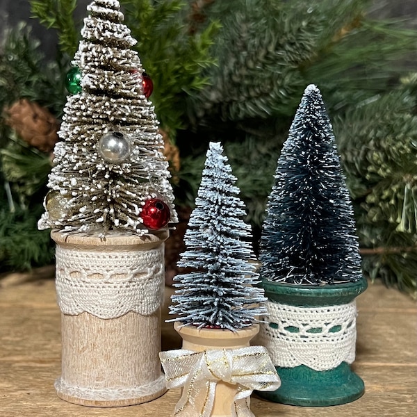 Spool Christmas Trees - Etsy