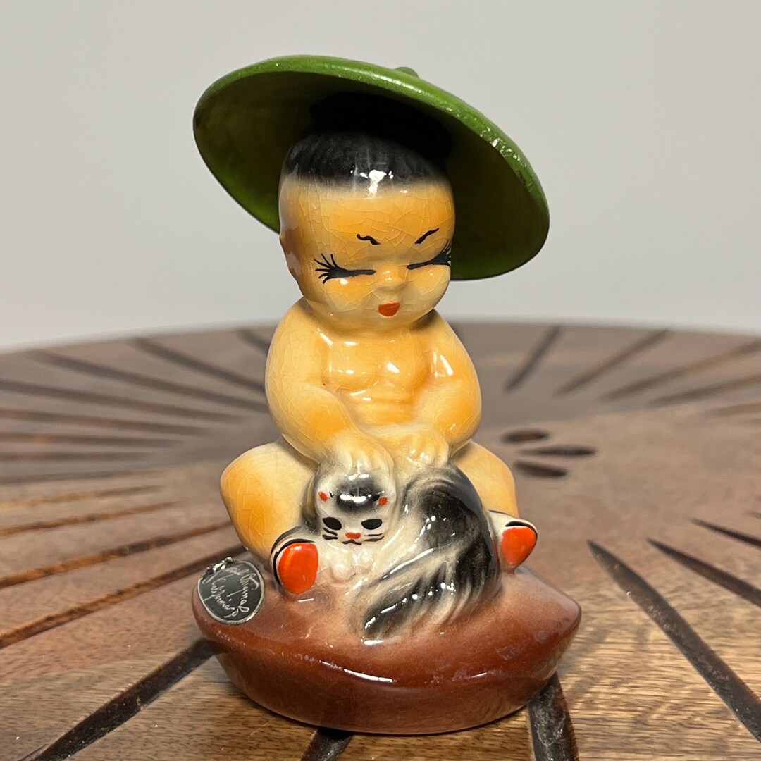 Vintage Josef Originals Mi Tu Pitty Sing Oriental Figurine, California ...