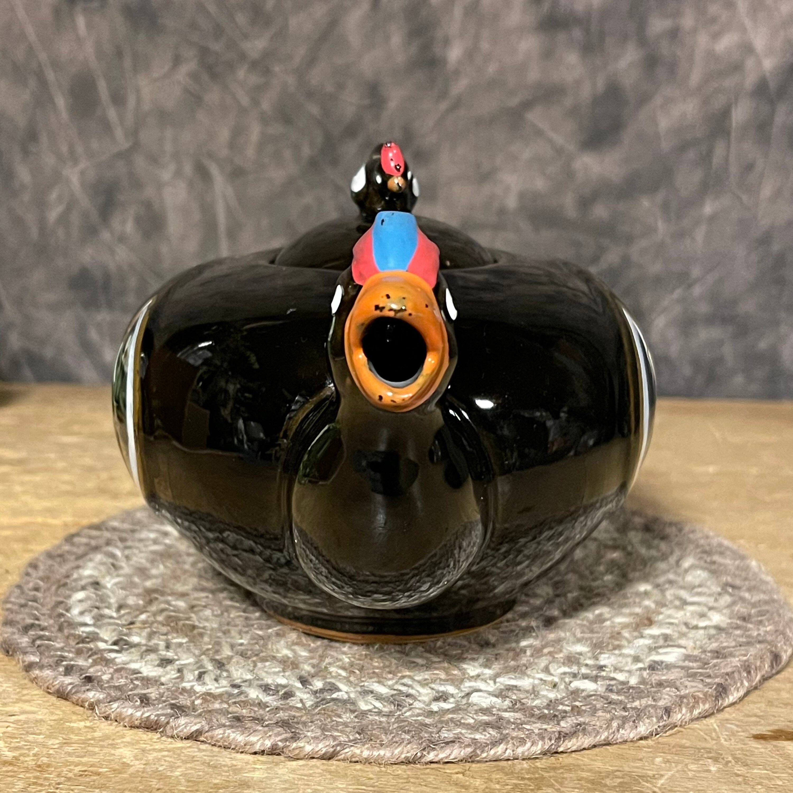 Vintage Red Clay Pottery Chicken Teapot Redware Japan Teapot - Etsy
