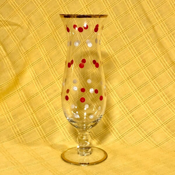 Polka Dot Vase - Etsy