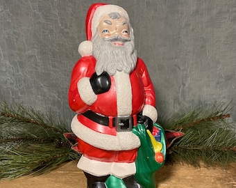 Craft Supplies & Tools Sculpting & Forming CERAMIC Colonial Santa not ...