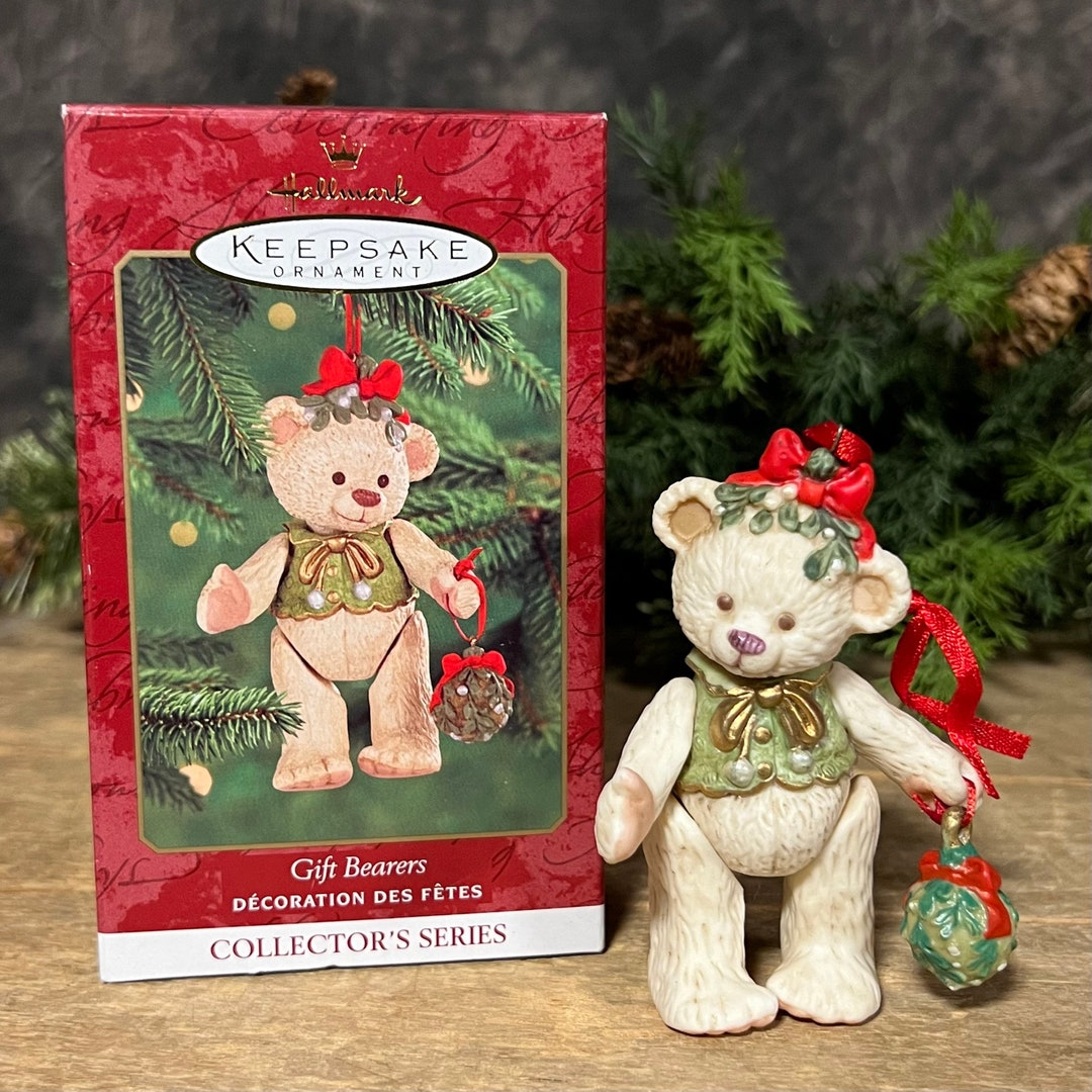 Vintage Hallmark Keepsake Christmas Ornament, Gift Bearers Porcelain ...