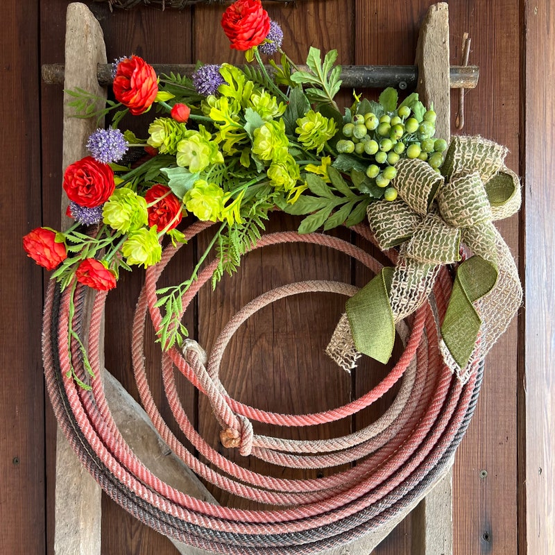 Lariat Rope Wreath - Etsy