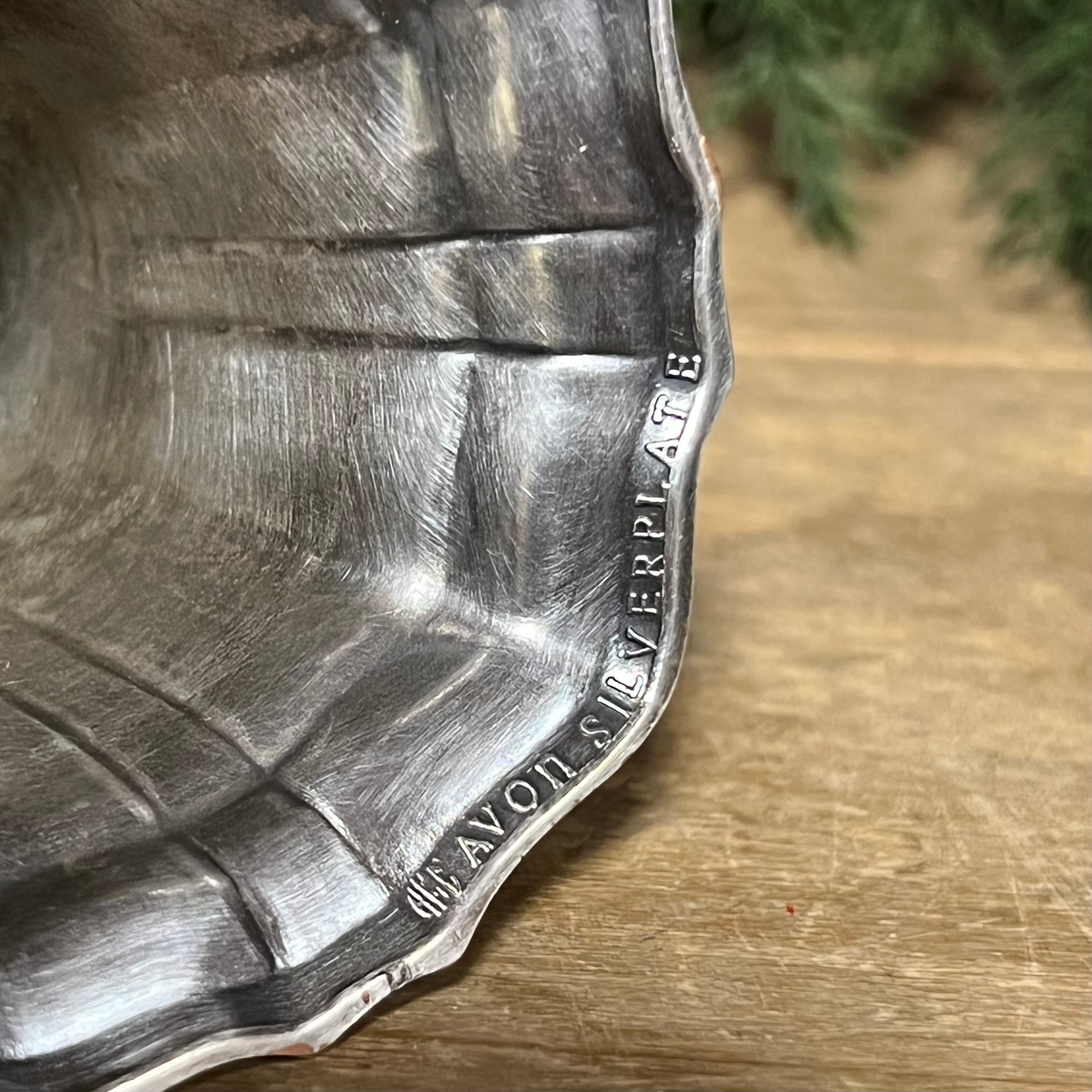 Vintage Avon Silver Plate Bell - Etsy