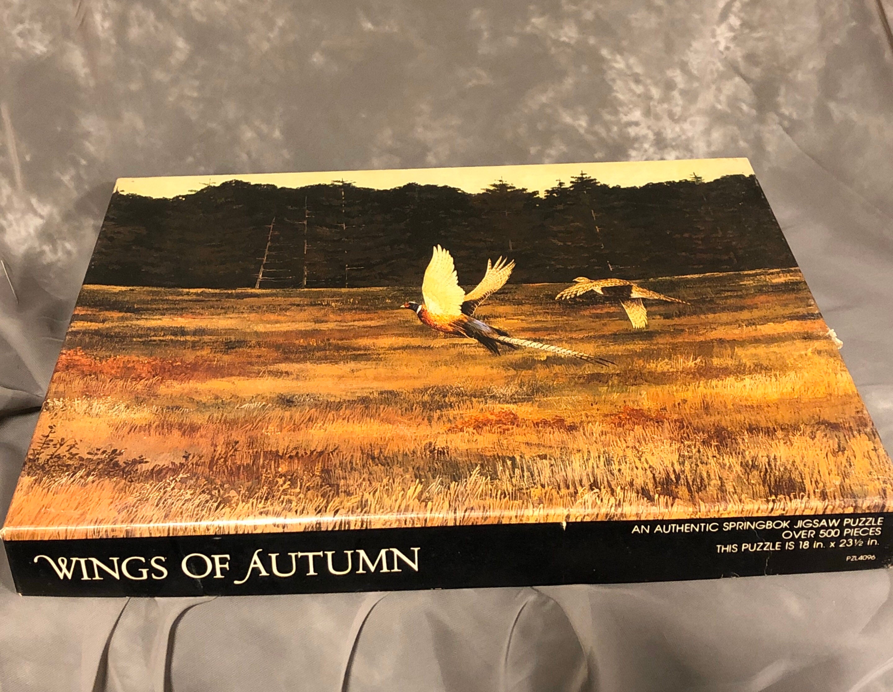 Vintage Springbok Jigsaw Puzzle Wings of Autumn / Hallmark - Etsy Singapore