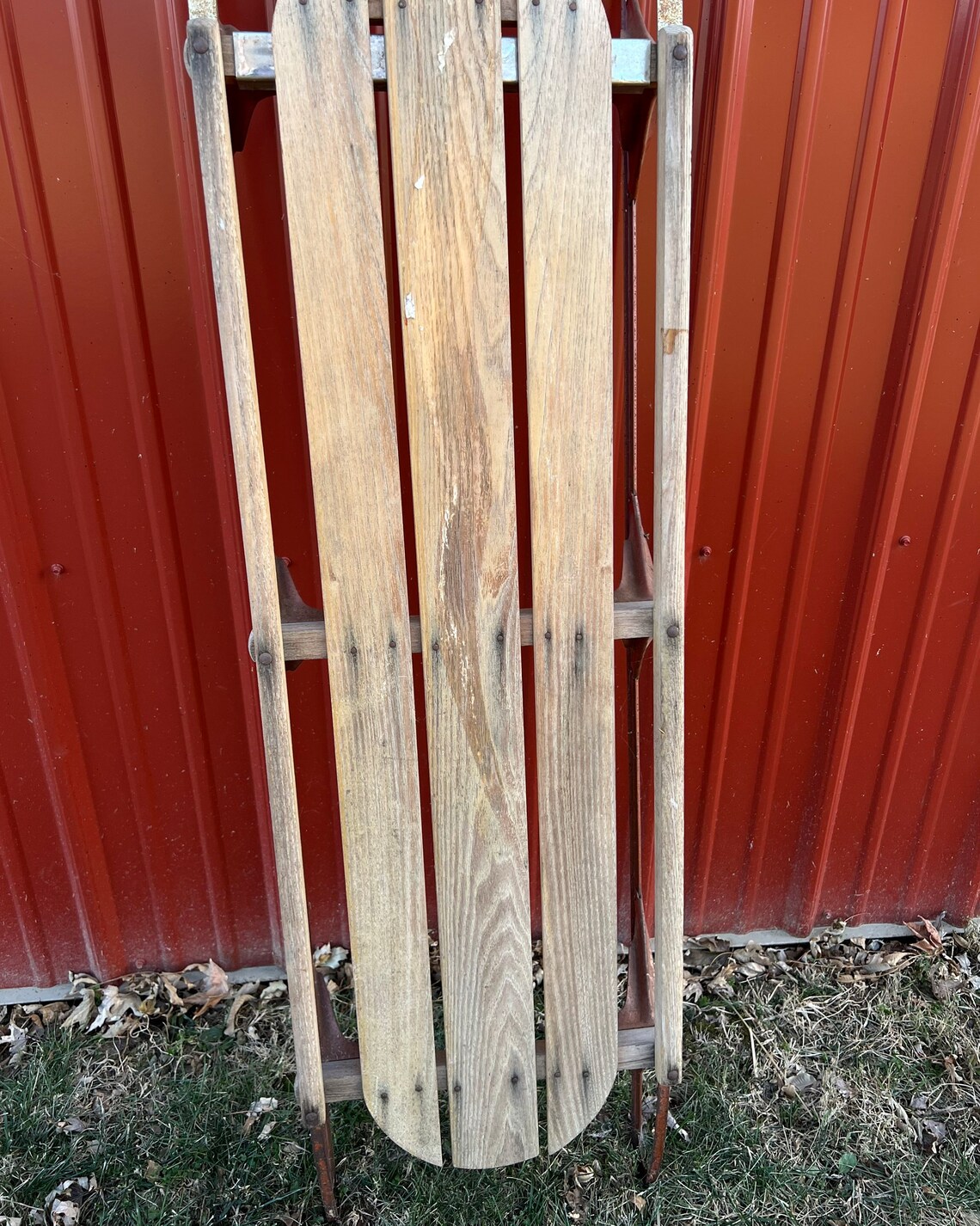 Rare Vintage True Temper Sno Surfer Wooden Sled, Vintage Holiday Decor ...
