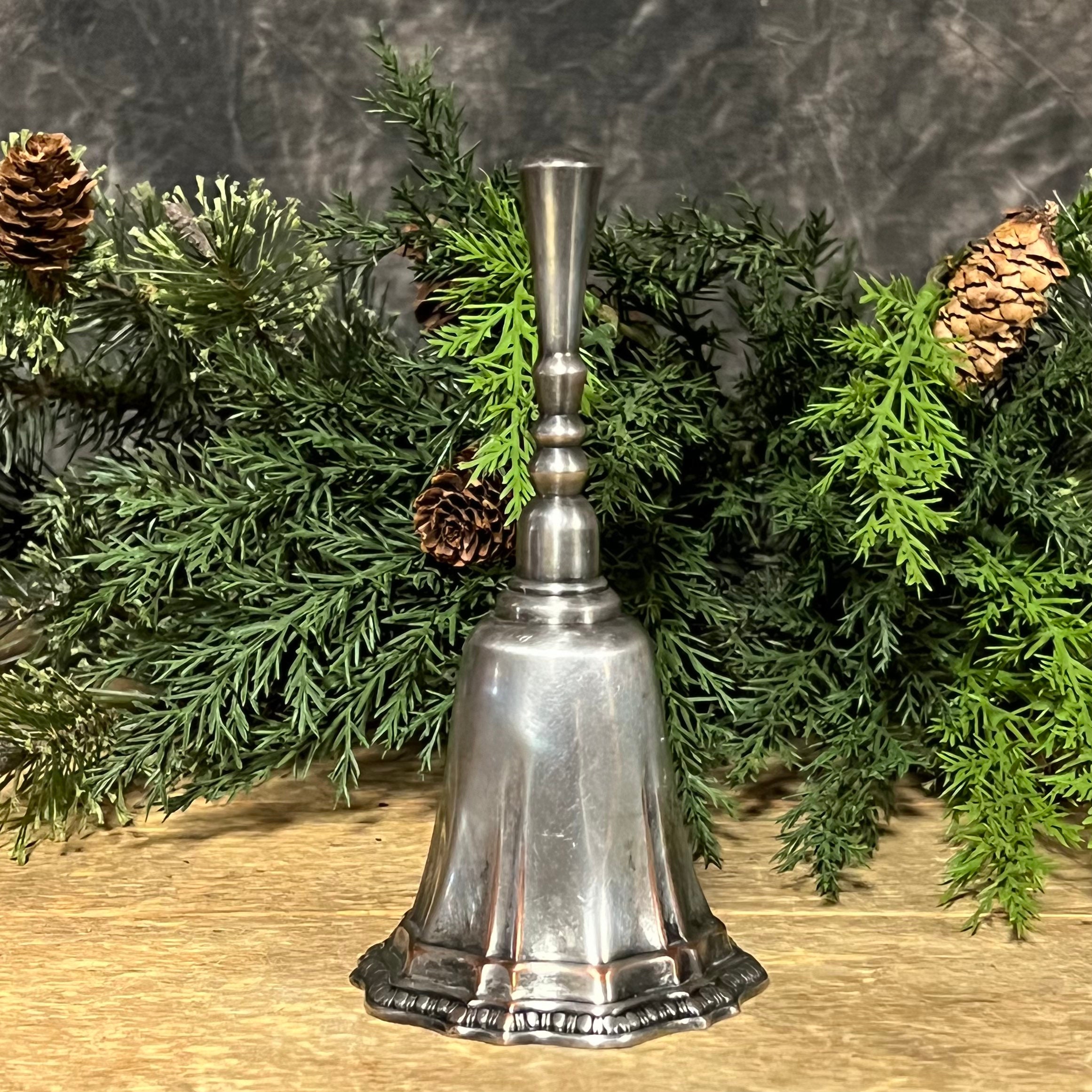 Vintage Avon Silver Plate Bell - Etsy