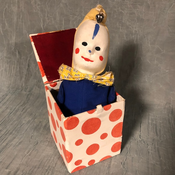 Jack in the Box Toy - Etsy