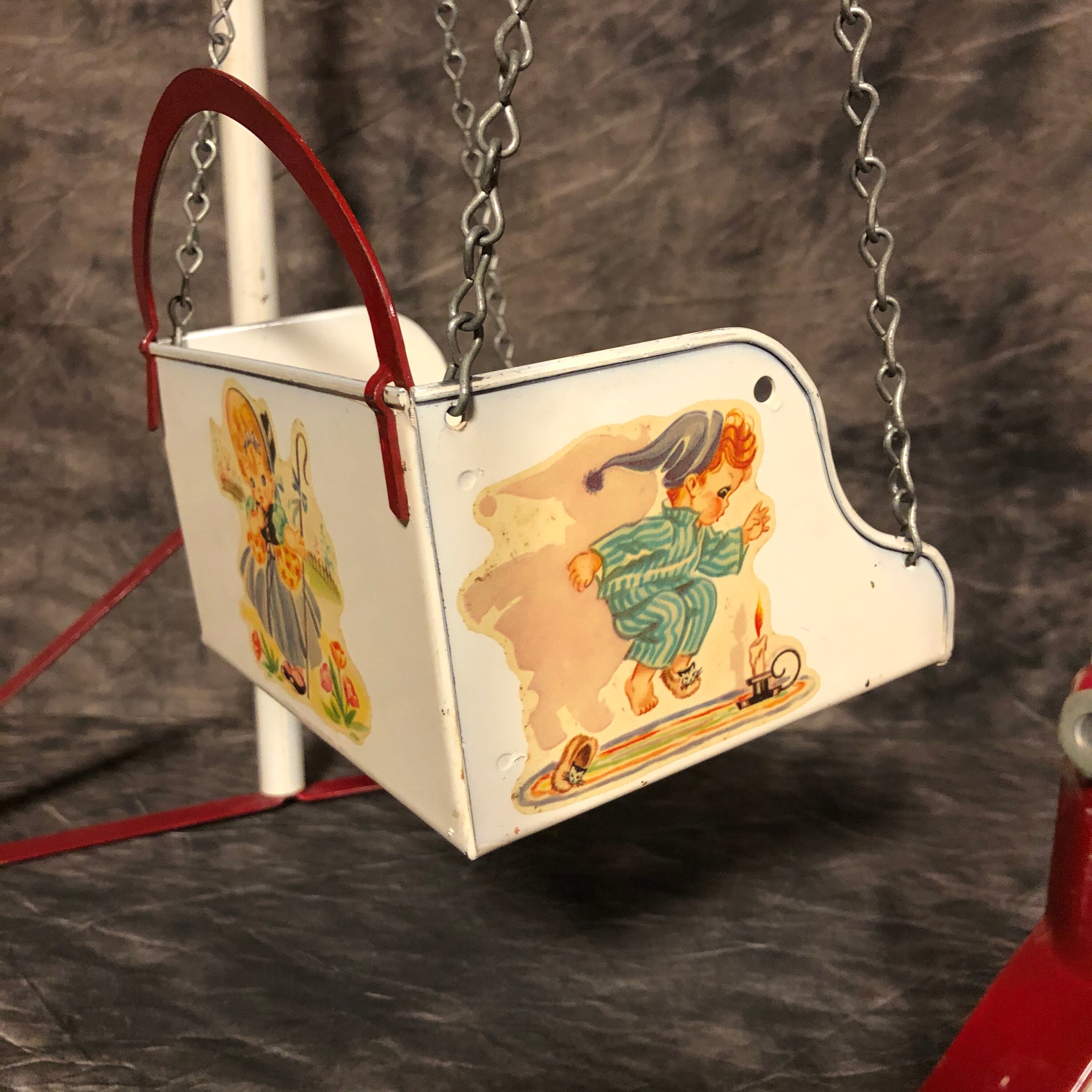 Vintage Doll Swing in Stand Vintage Baby Doll Furniture - Etsy