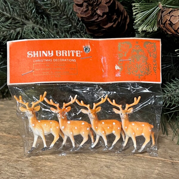 Plastic Reindeer - Etsy