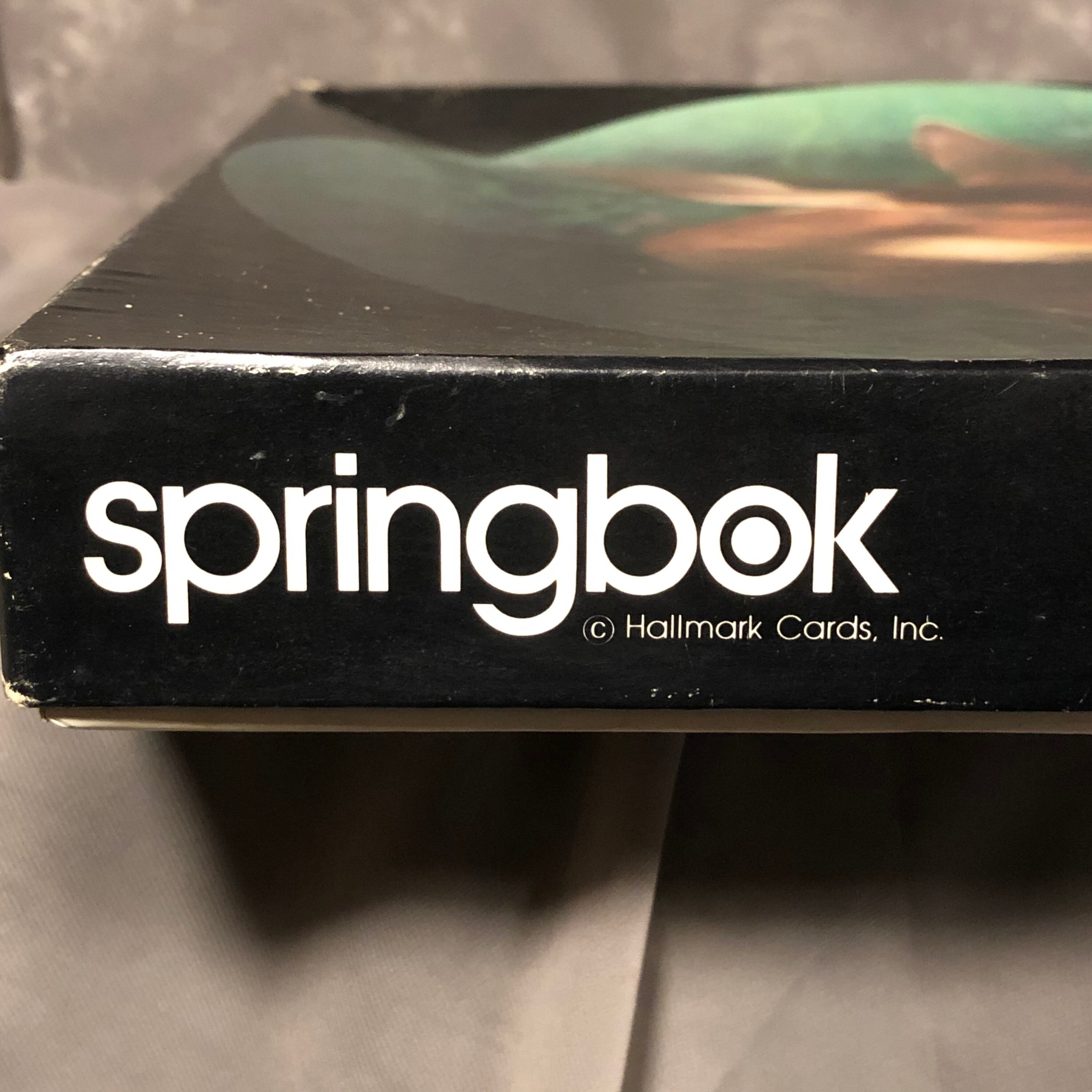 Vintage Springbok Round Jigsaw Puzzle The Fawn / Hallmark | Etsy