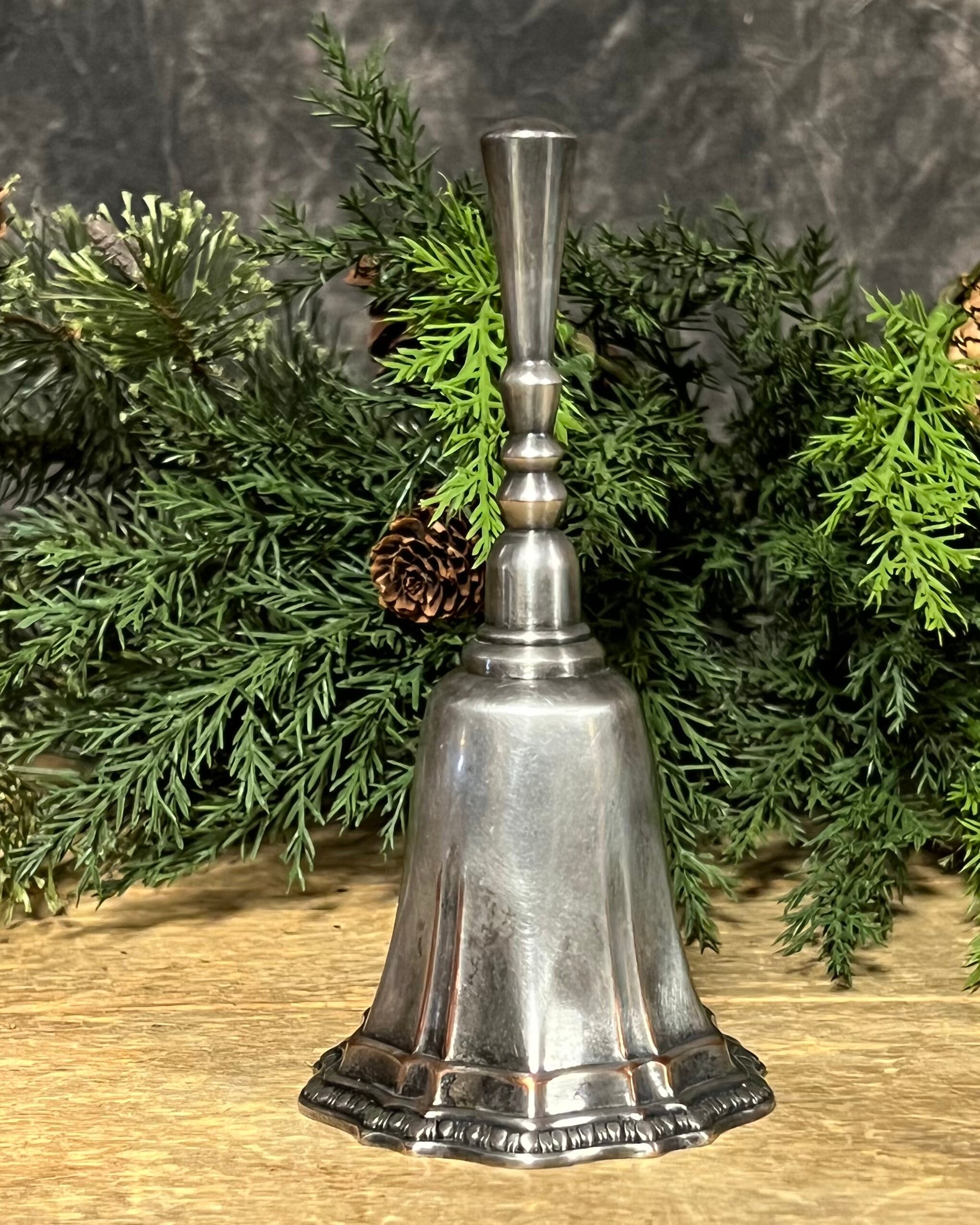 Vintage Avon Silver Plate Bell - Etsy