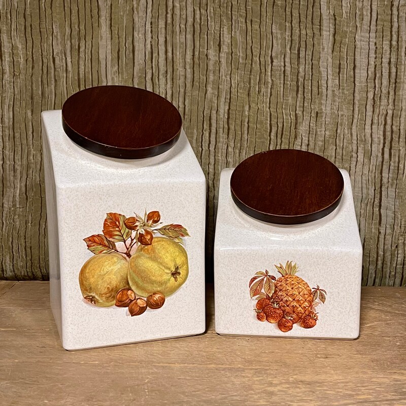 Fruit Canisters - Etsy