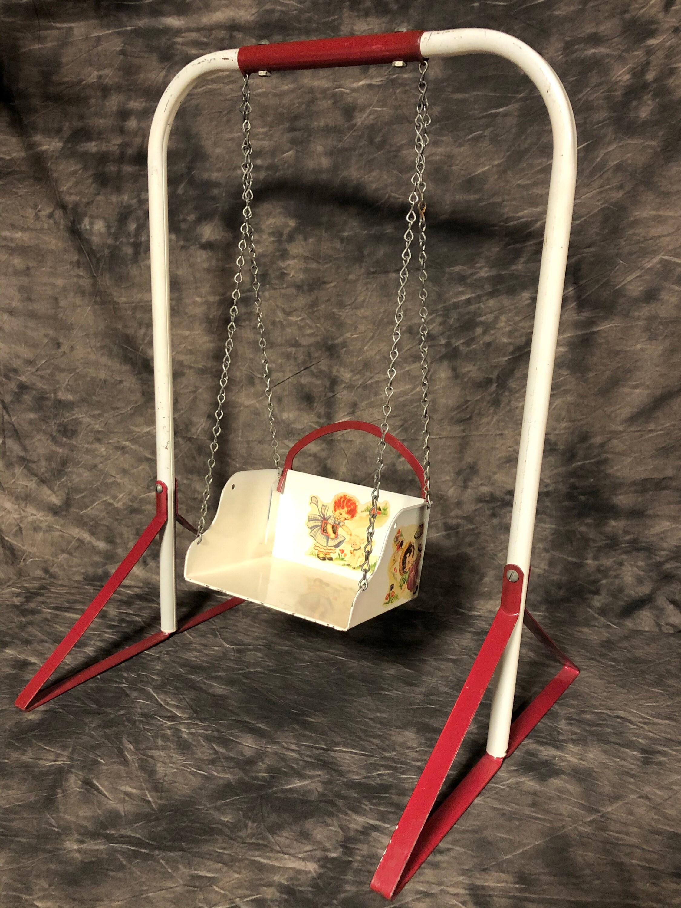 Vintage Doll Swing in Stand Vintage Baby Doll Furniture - Etsy
