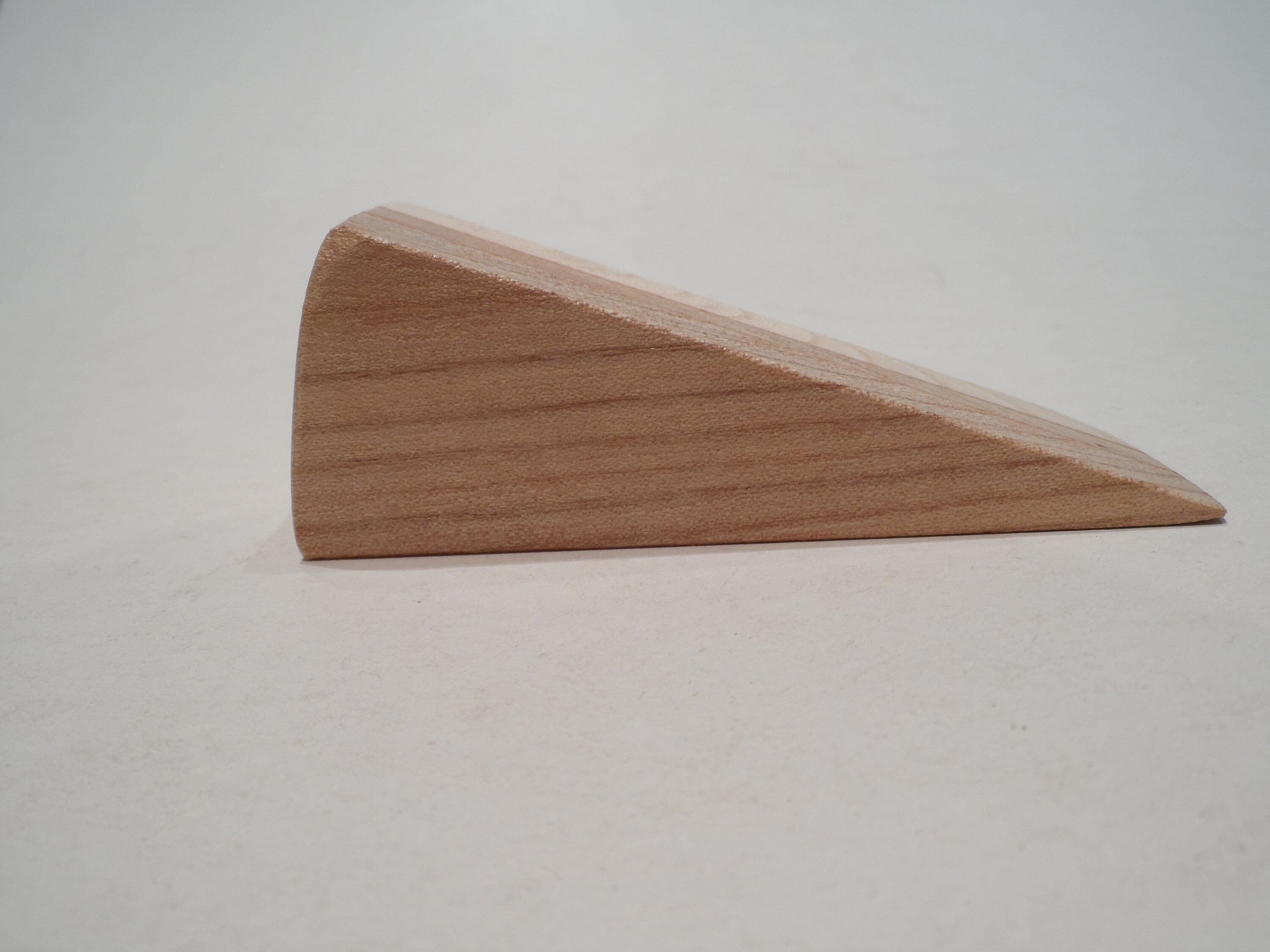 Elm & Mahogany Laminated Wood Door Stop Wedge - Etsy