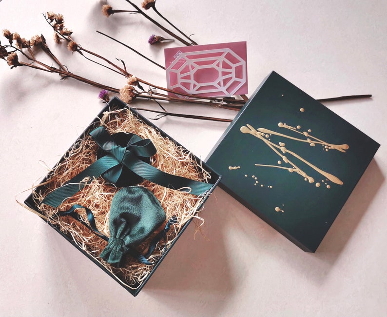 18K Solid Gold Four Point Star Natural Ruby Pendant Necklace | Etsy