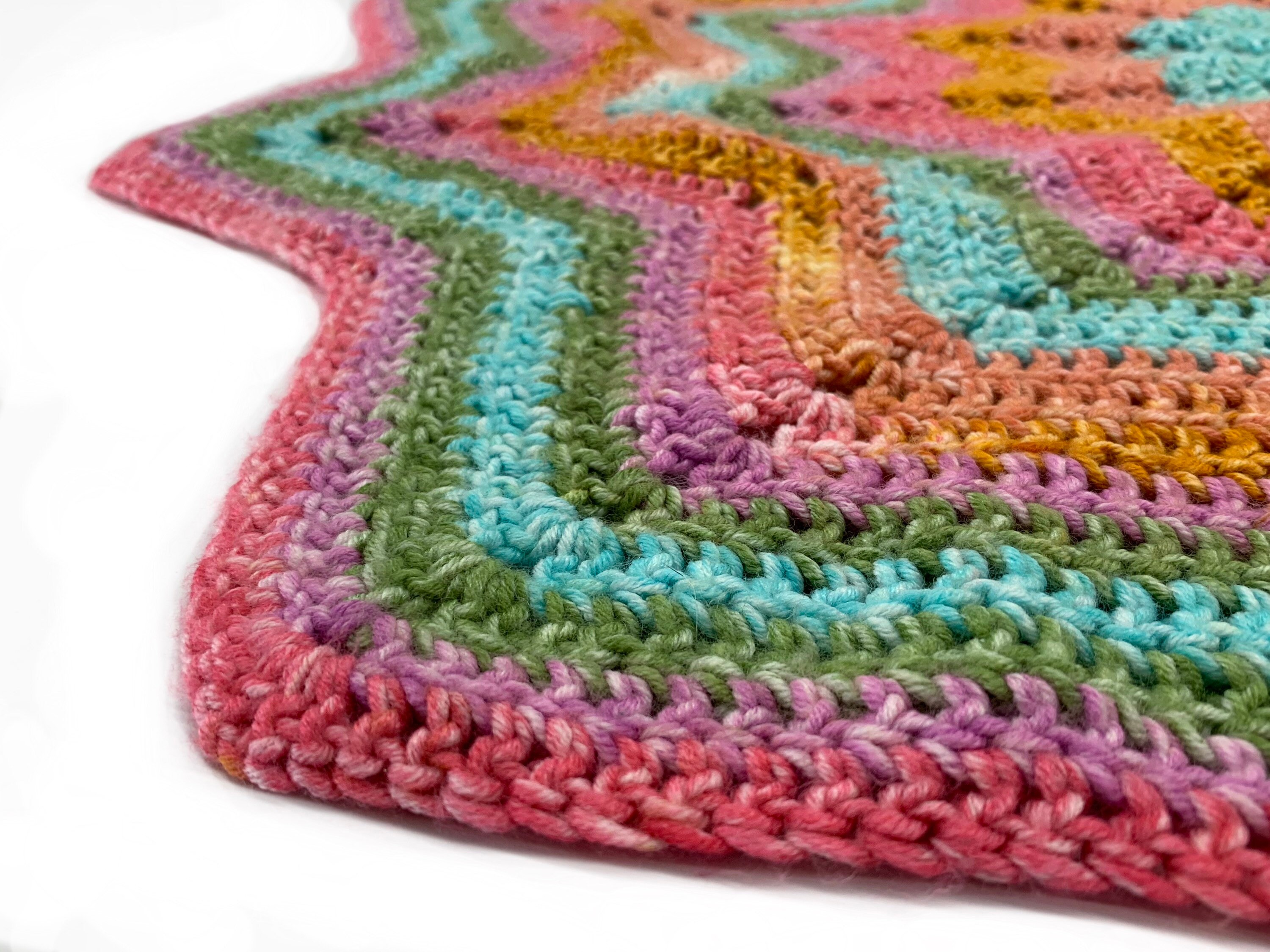 12 Point Star Crochet Blanket- Spring - Etsy UK