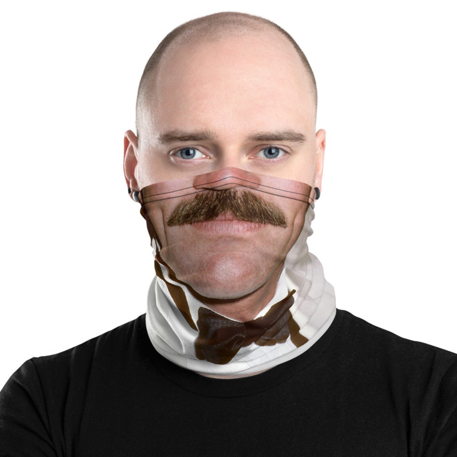 Amazing Mustache Pull up Face Mask Social Distancing - Etsy