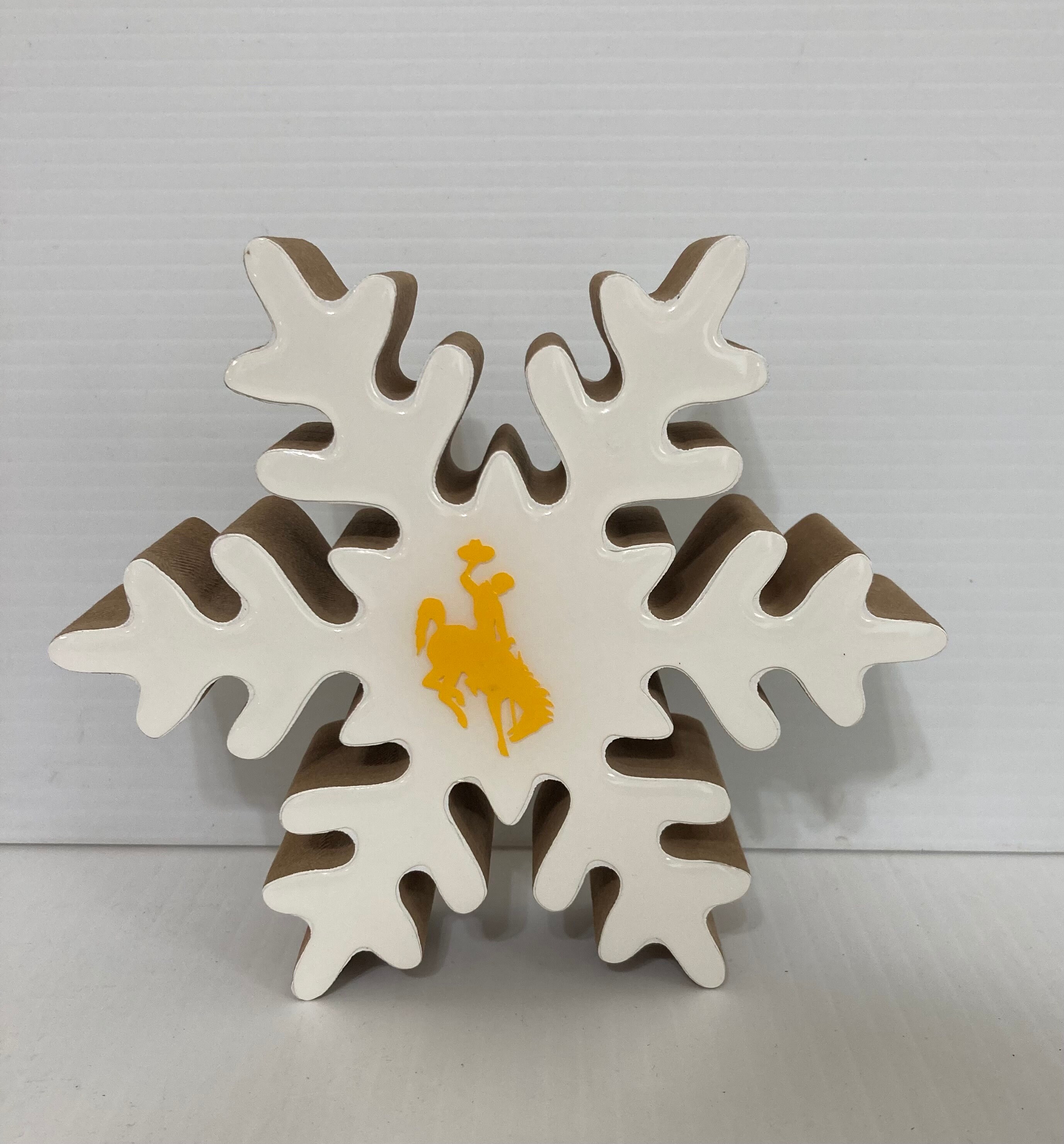 Wyoming Cowboy Shelf Sitter Snowflake - Etsy