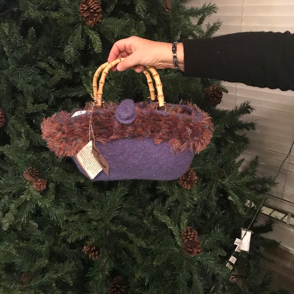 Felted Wool Purse - Etsy